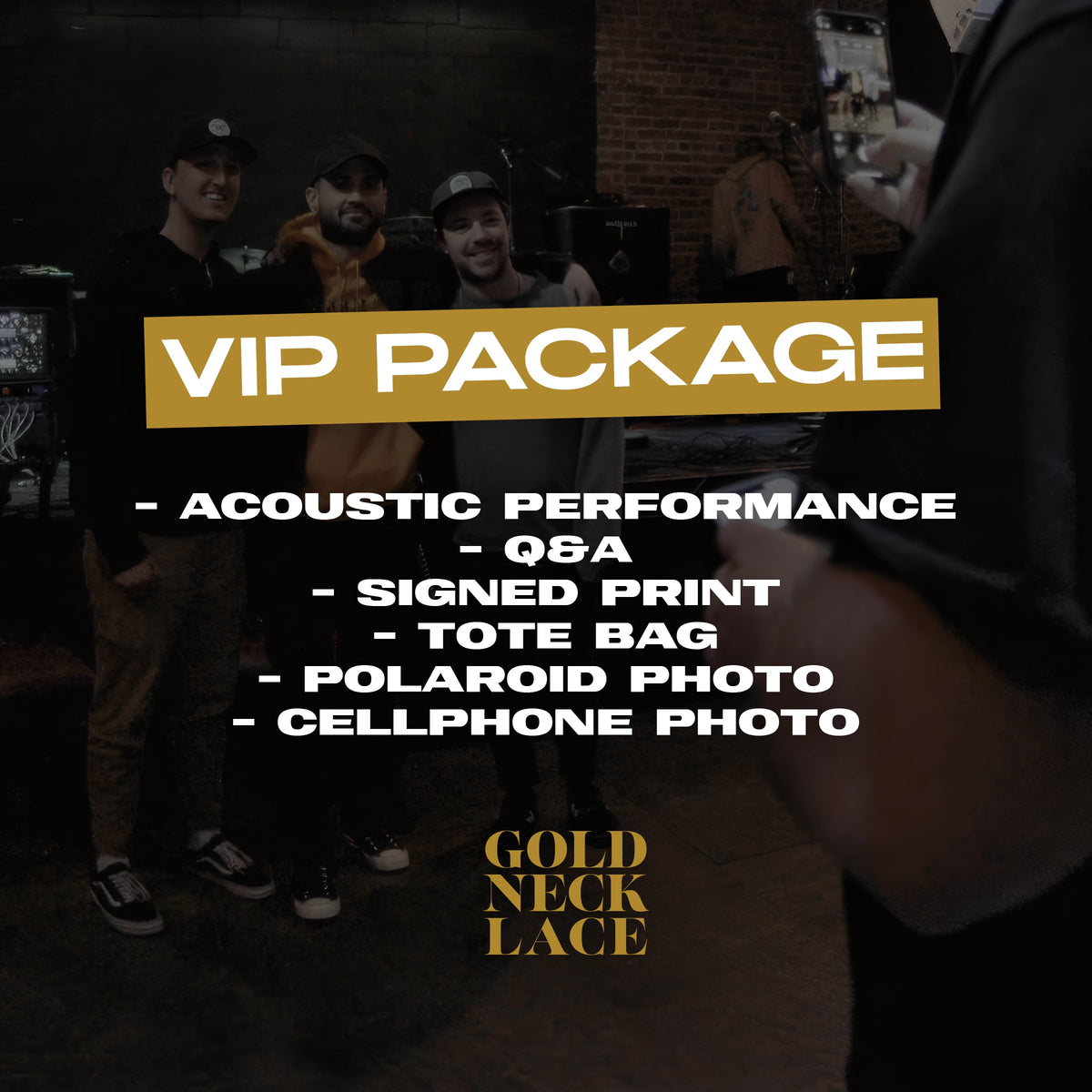 Gold Necklace VIP Upgrade 2024 – Esque Records